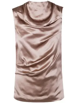 ENTIRE STUDIOS Droop Tank - Brown