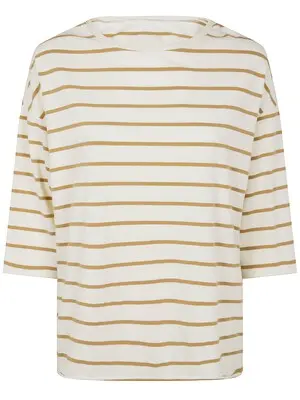 Labo.art Striped Knit Sweater - Beige