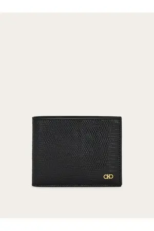 FERRAGAMO Gancini Wallet - Black