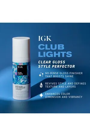 IGK Club Lights Clear Gloss Style Perfector