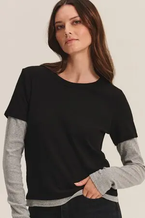 Velvet By Graham & Spencer Stretch T-shirts For Women