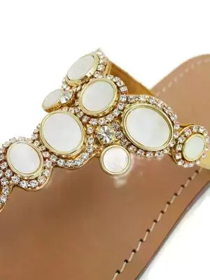 Mystique Embellished Flat Sandals