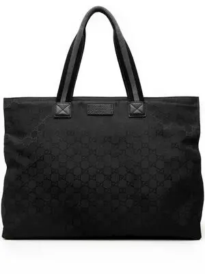 Gucci Gg Nylon Web Tote Bag
