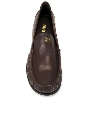 Miu Miu Bufalo Mocassini Loafer