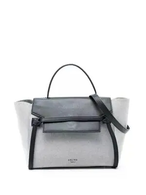 Celine 2016 Mini Canvas Belt Satchel