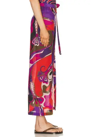 Emilio Pucci Printed Long Skirt