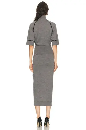 Coperni Tech Merino Midi Dress