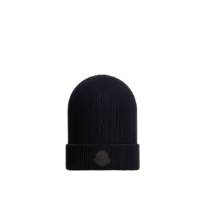Moncler Wool Beanie - Blue