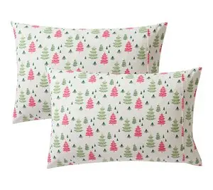 HALLMARK Multi Trees Brushed Cotton Flannel She Et Set, King