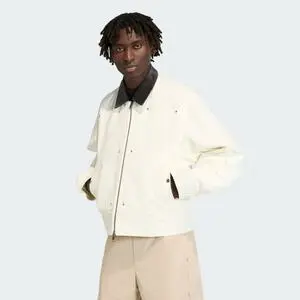 Adidas Premium Essentials Bomber Jacket - Ivory