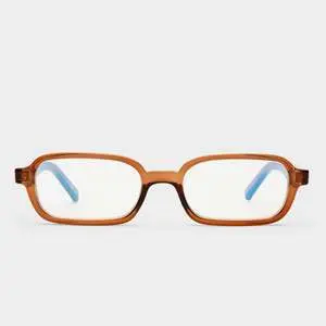 Le Specs Pilferer Rectangular Sunglasses - Chestnut