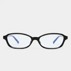 Le Specs Honey Pot Blue Light Glasses - Black Blue