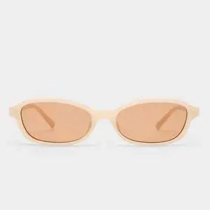 Le Specs Honey Pot Sunglasses - Nude