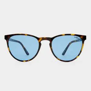 Le Specs Invincible Round Frame Sunglasses - Tokyo Tort
