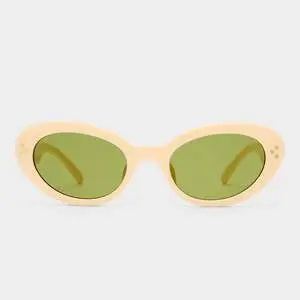 Le Specs Cat-eye Sunglasses - Off White