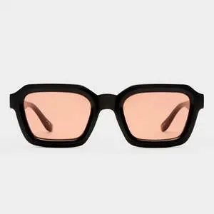 Le Specs Impossible Square Frame Sunglasses - Black
