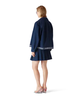 Casablanca Navy Wool Suit Jacket - Multicolor