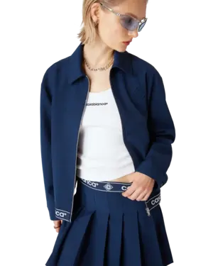 Casablanca Navy Wool Suit Jacket - Multicolor