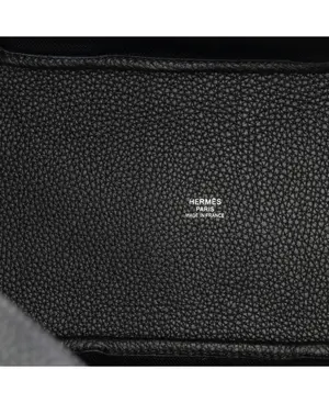 Hermès Pursangle Tote Canvas With Leather