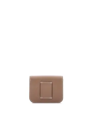 HERMES Constance Slim Wallet Evercolor