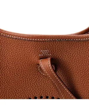 Hermès Tpm Evelyne Bag Gen Iii - Brown