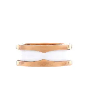 BVLGARI B.zero1 Two-band Ring - Pink