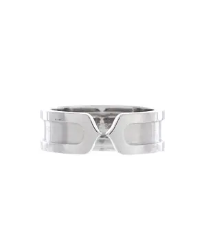 CARTIER C De 6.5mm Ring 18k Gold - White