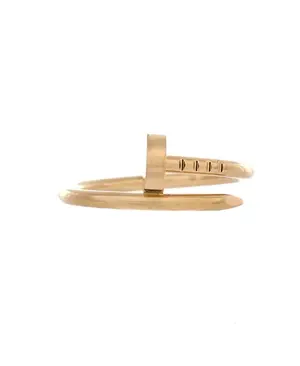 CARTIER Small Juste Un Clou Ring - K Gold