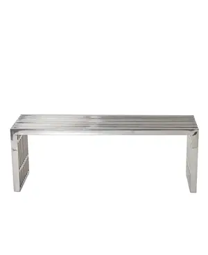 MODWAY Gridiron Medium Stainless Steel Bench
