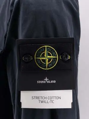 Stone Island Stretch Cotton Twill Tc Jacket