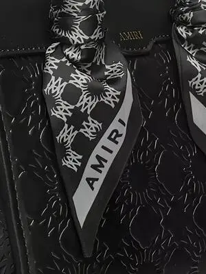 Amiri Ma Quad Micro Triangle Embossed Tote