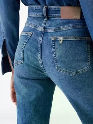 Liu Jo Stone-washed Straight Leg Jeans