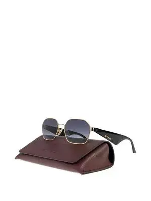 Etro Geometric-frame Sunglasses