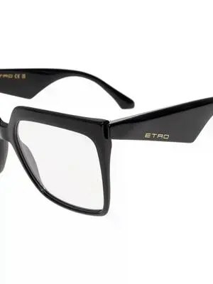 Etro Rectangle Frame Eyeglasses - Black