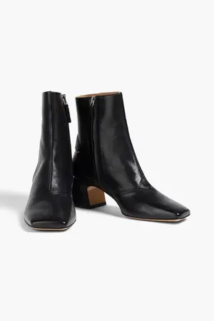 MAISON MARGIELA Four Stitches Leather Ankle Boots