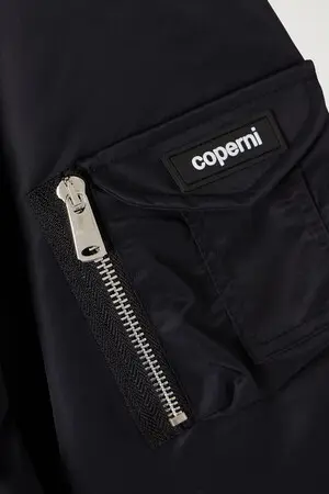 Coperni Cutout Satin Bomber Jacket