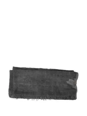 120% Lino Fringed Wool Scarf
