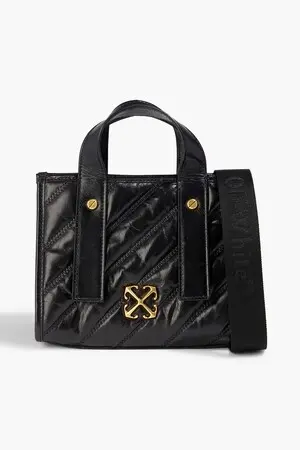 Off-white Gold Tone Totes