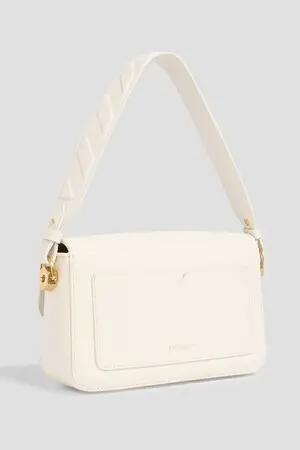 Off-White Binder Leather Shoulder Bag - Off-white