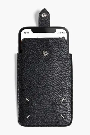 MAISON MARGIELA Pebbledleather Phone Case