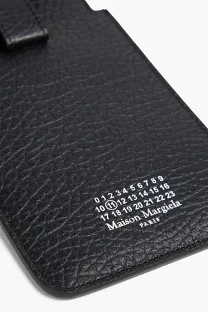 MAISON MARGIELA Pebbledleather Phone Case