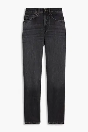 Acne Studios Cropped Slim-leg High-rise Jeans