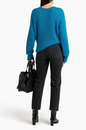 Acne Studios Cropped Slim-leg High-rise Jeans
