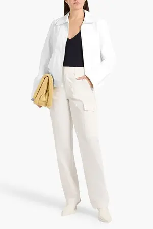 Proenza Schouler Barnes Cotton-canvas Jacket - White