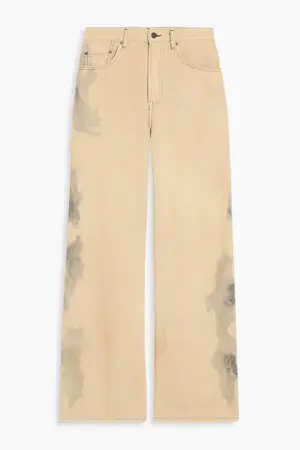 Women's Bleached Jeans