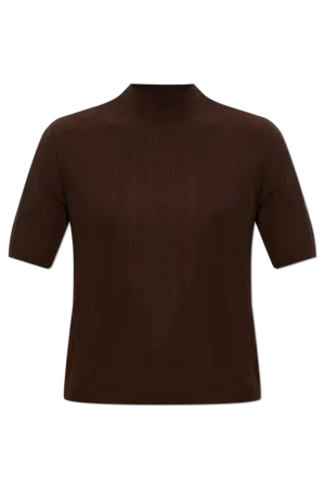 Officine Générale Laya' Knit Top - Brown