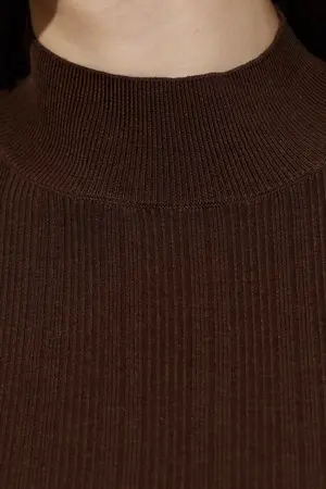 Officine Générale Laya' Knit Top - Brown
