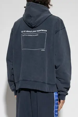 Balenciaga Printed Oversized Sweatshirt