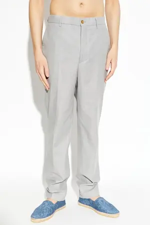 Etro Tapered Crease Trousers