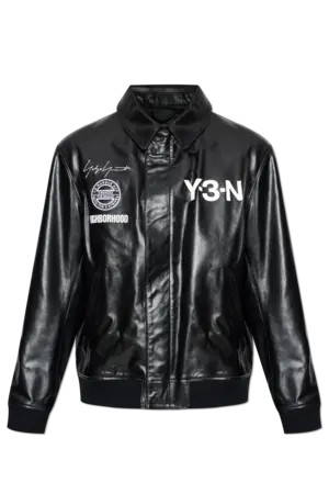 Y3 X Neighborhood Leather Jacket